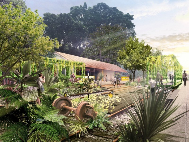 This is what the rail corridor may look like in the future - BK ...