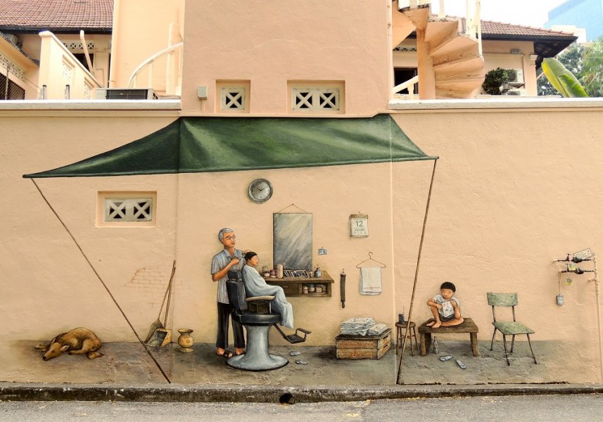 Meet the amazing muralist decorating Singapore's neighborhoods - BK ...