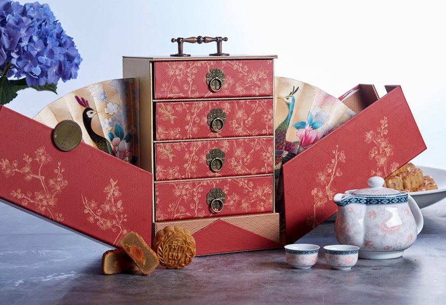 Conrad unveils designer mooncake boxes almost too elegant to open - BK ...