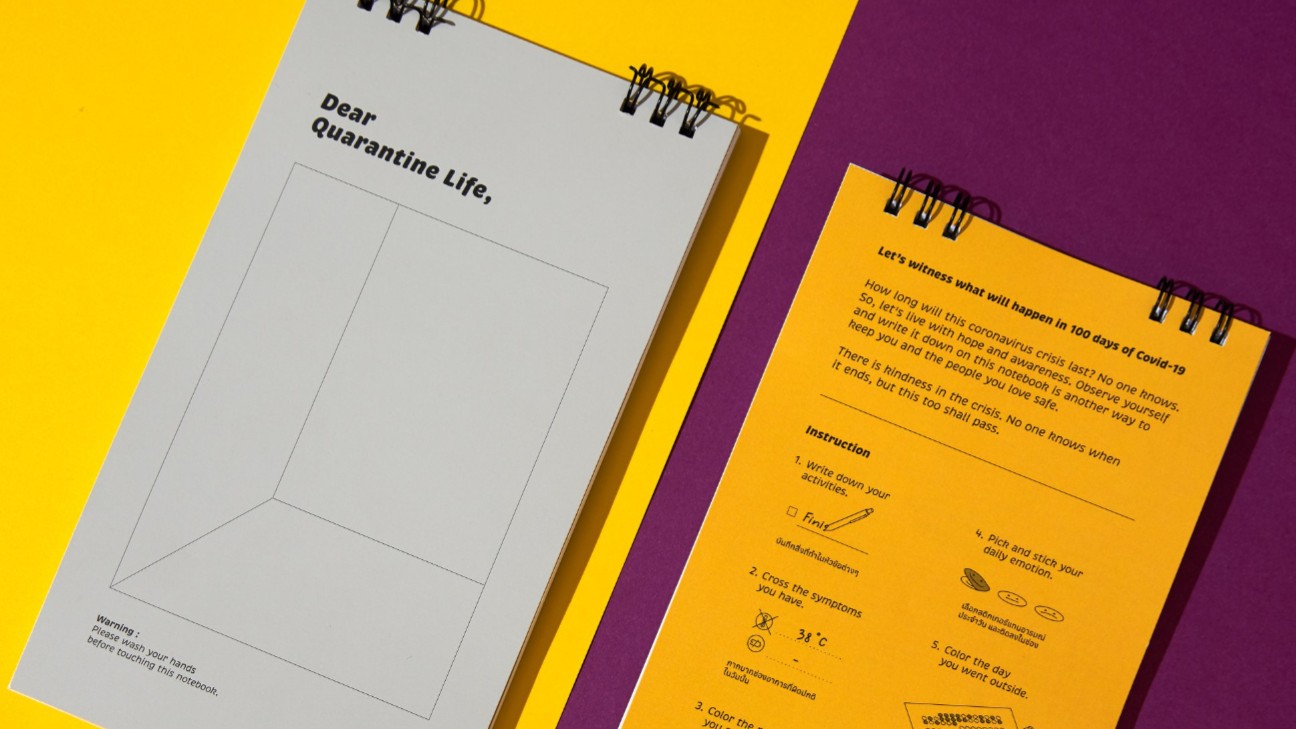 Maintain mindfulness with this fun quarantine notebook - BK Magazine ...