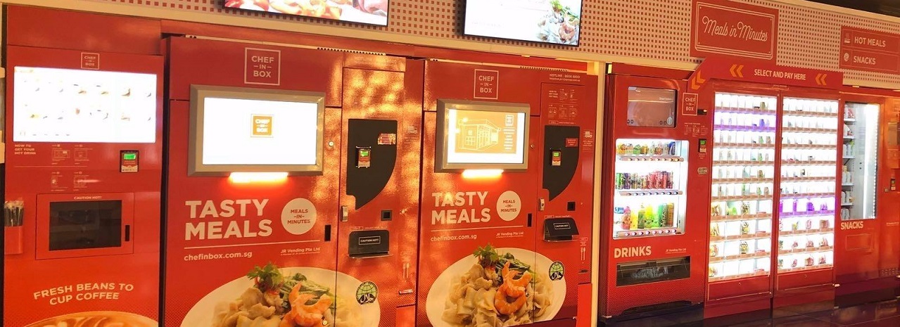 Chef-in-Box is opening its first truly central vending machine cafe ...