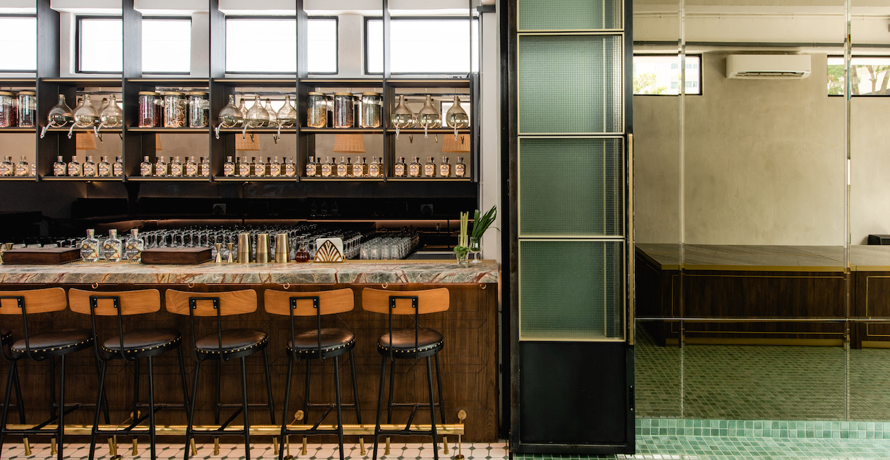 Have a glass of locally made New World gin at Singapore’s first micro ...