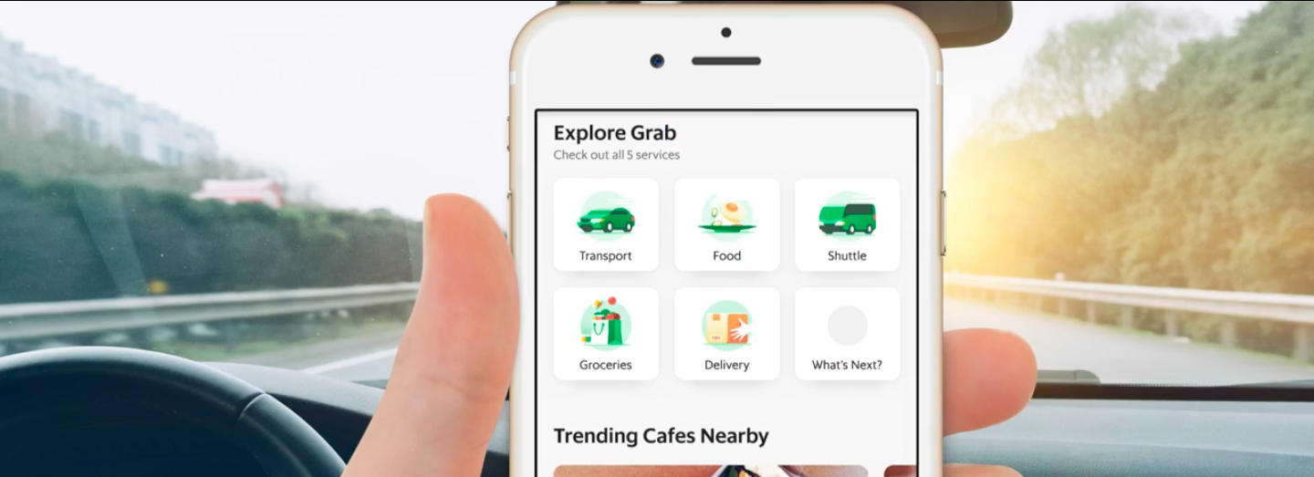 You can soon shop for groceries and read content using Grab on their ...