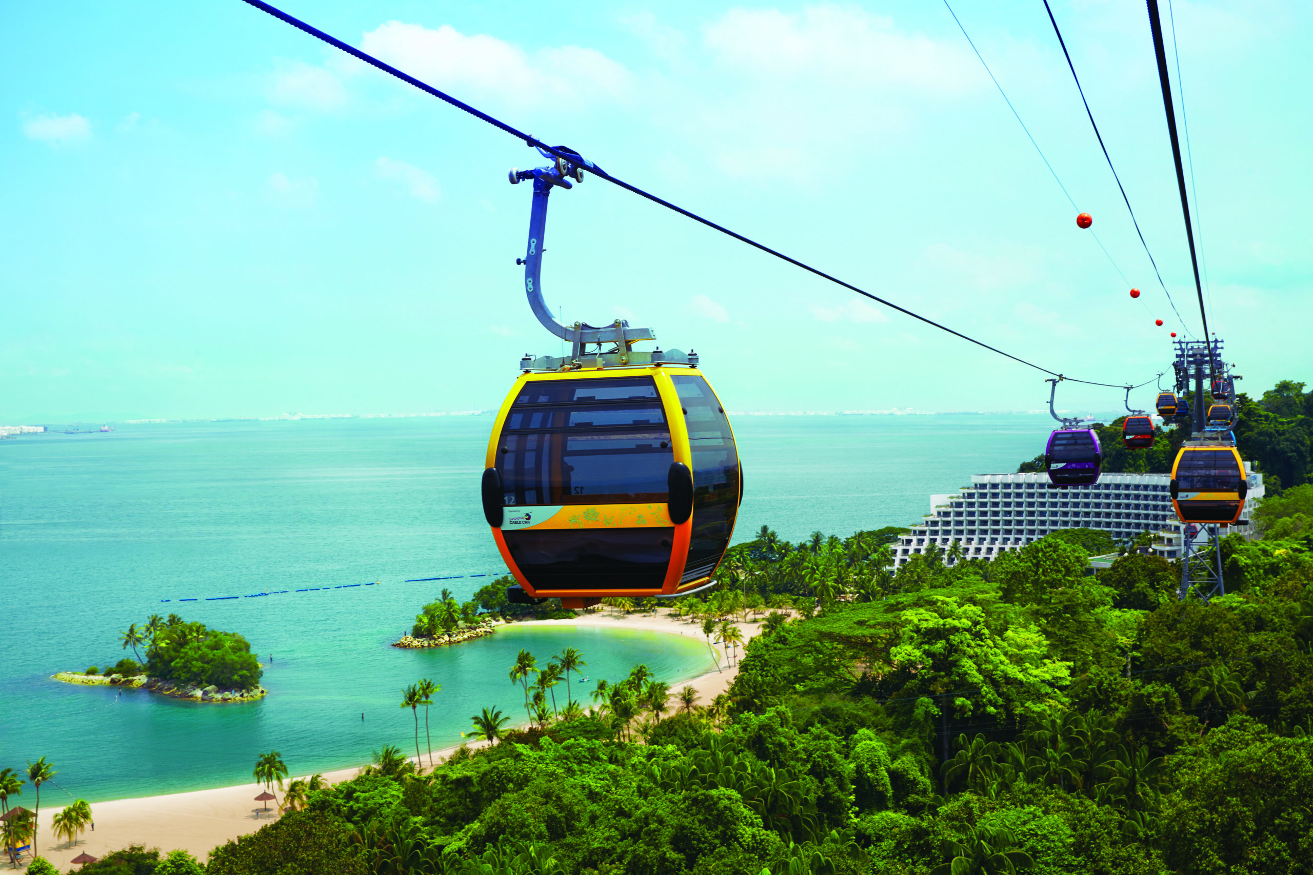 Sentosa just got a new cable car line - BK Magazine Online | The ...