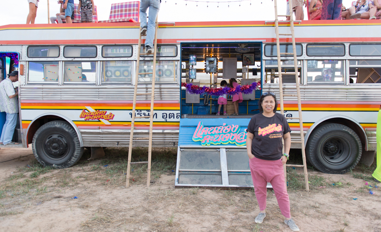 Meet the woman behind Thailand's traveling molam stage and mobile art ...