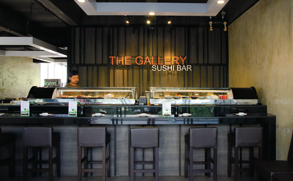 A Sushi Bar and a Gallery Rolled into One at Chidlom's The Gallery ...