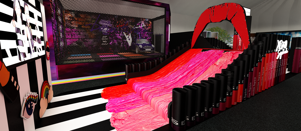 Sephora has created a pop-up interactive funhouse with 10 themed rooms ...