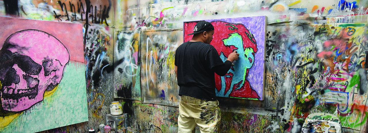 World-renowned street artist MADSAKI talks about how he got his name ...