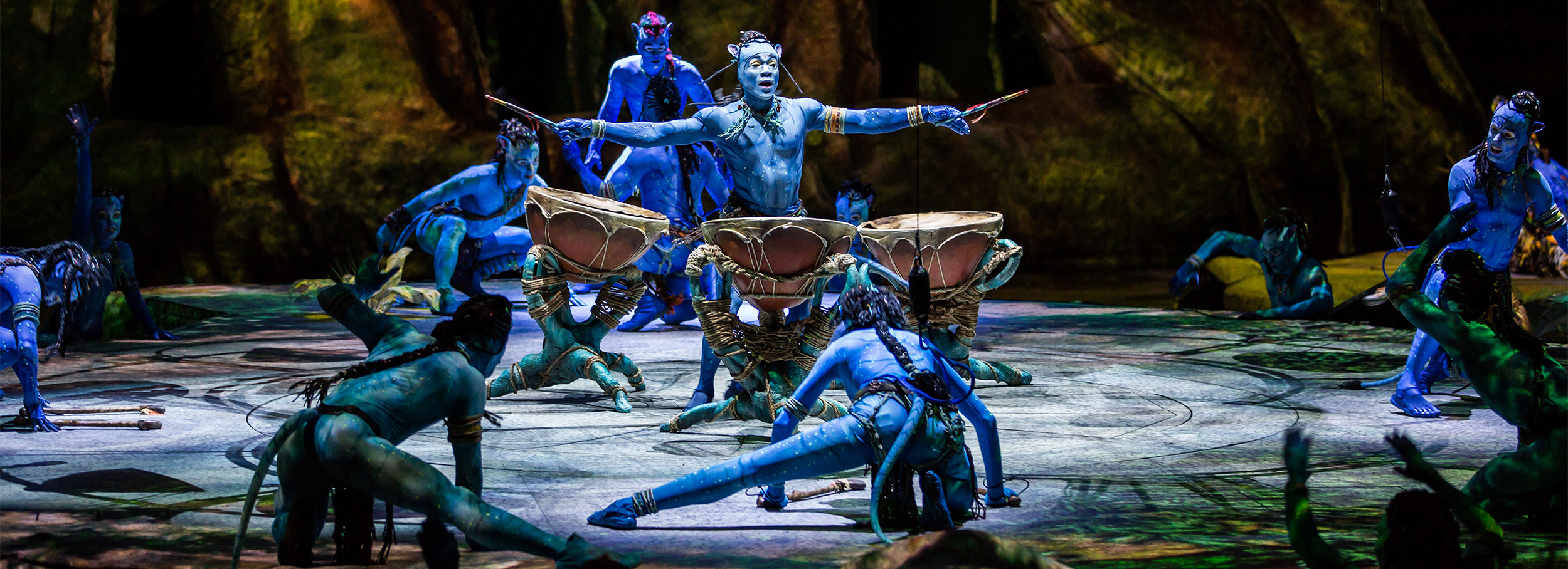 Cirque du Soleil’s visual spectacle based on the film “Avatar” makes ...