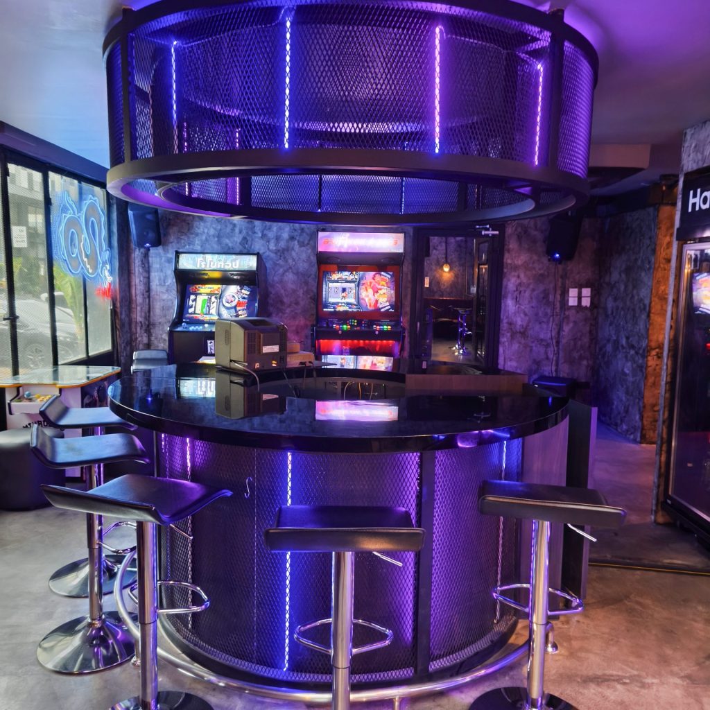 Arcadia, Phra Khanong’s cyberpunk pub, is reborn as Arcadia Live